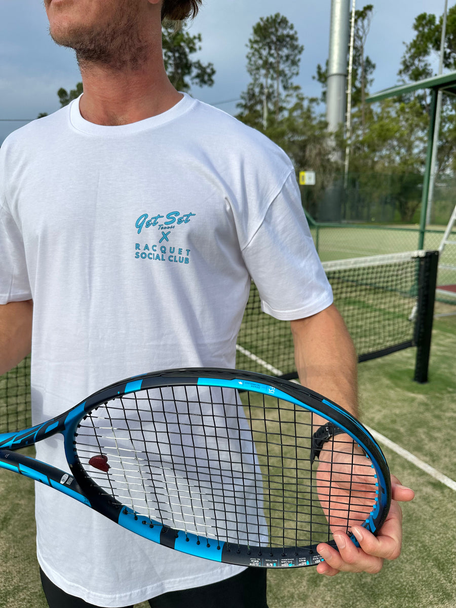 GET SET TENNIS x RSC - TEE – Racquet Social Club